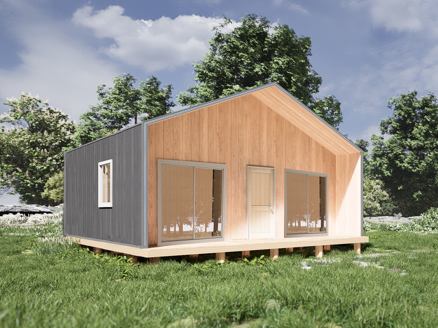 Casa Burca - Casa Kit Prefabricada | Sweethomes | Sweethomes